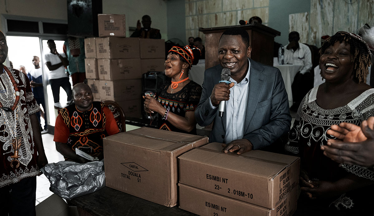 The Esimbi People Celebrate Receiving the New Testament in Their Heart ...