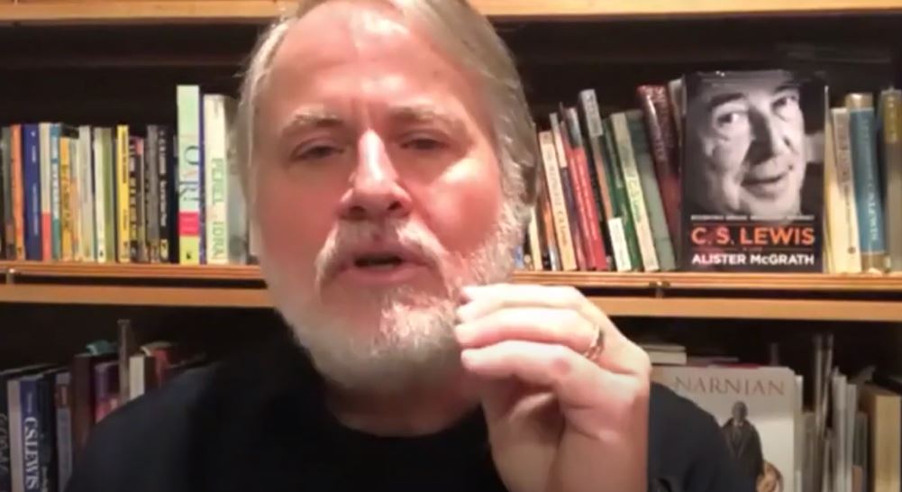 Randy speaking about Heaven at The C.S. Lewis Conference in 2021 ...