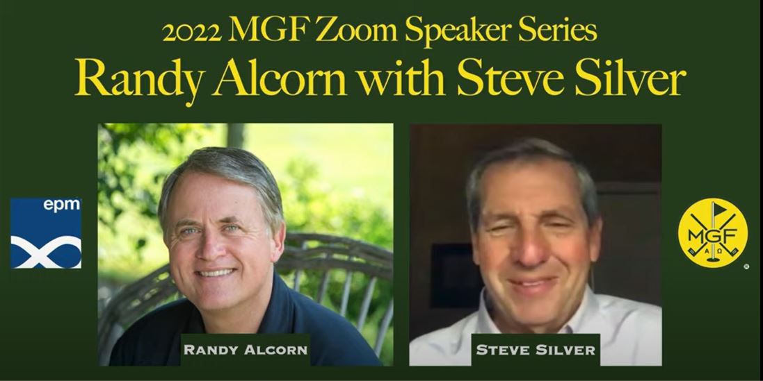 Randy Alcorn’s Zoom interview with Steve Silver of Men’s Golf Fel ...