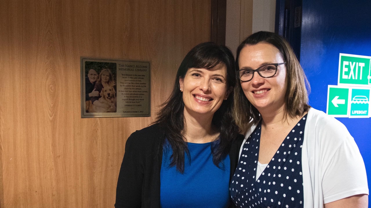 Dedication of the Nanci Alcorn Memorial Library - Eternal Perspective ...